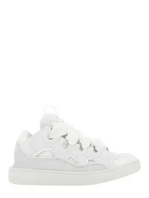 LANVIN Oversize-laces Low-top Sneakers - White