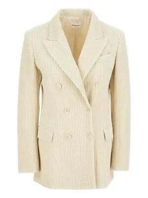 P.a.r.o.s.h Double-breasted Blazer - Nude