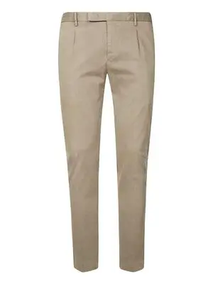 PT TORINO Pleated Trousers - Nude