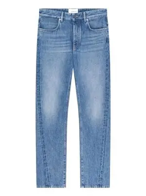 Givenchy Relaxed Straight-leg Jeans - Medium Blue