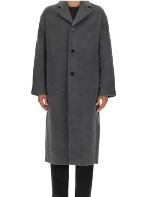 Séfr Classic Love Overcoat - Black