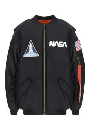 Balenciaga Nasa Space Bomber Jacket - Black
