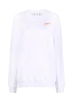 Off-White Arrows Printed Sweatshirt - White
