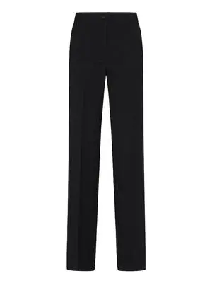 P.a.r.o.s.h High-waisted Palazzo Trousers - Black