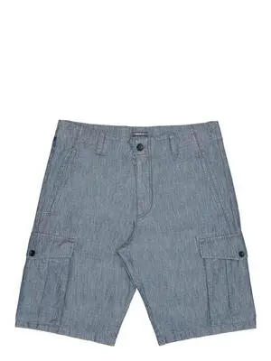 Emporio Armani Logo Shorts - Gray