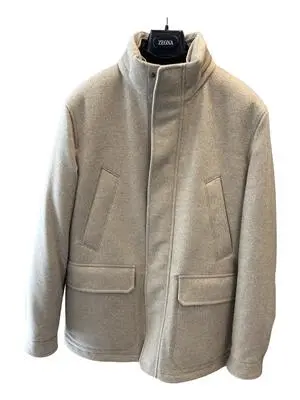 ZEGNA Zegna High Neck Long Sleeved Jacket