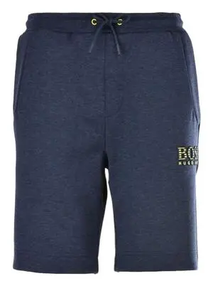 Hugo Boss Logo Straight Shorts - Blue