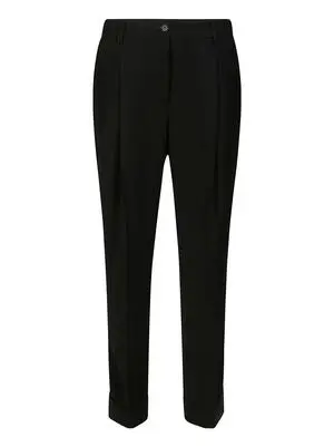 P.a.r.o.s.h Pleated Casual Trousers - Black
