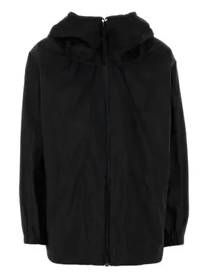 Herno Long Sleeved Hooded Parka - Black
