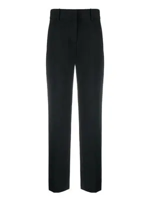 Ermanno Scervino Tailored Straight-leg Trousers - Black
