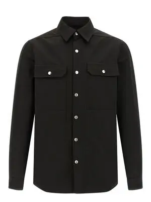 Rick Owens Outershirt Shirt - Black