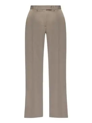 Attico Wide Leg Trousers - Grey