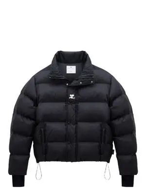 COURREGES Courrèges Logo Embroidered Puffer Jacket