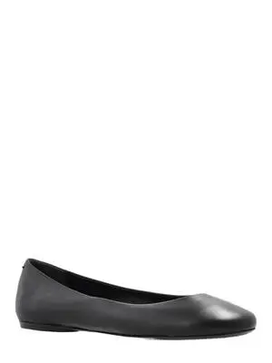LANVIN Round Toe Ballet Flats - Black