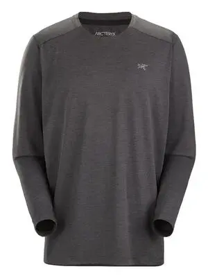 Arc'teryx Round Collar And Long-sleeved T-shirt - Black