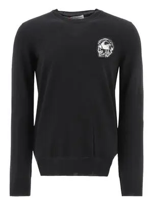ALEXANDER MCQUEEN Alexander McQueen Skull Decal Knitted Sweater