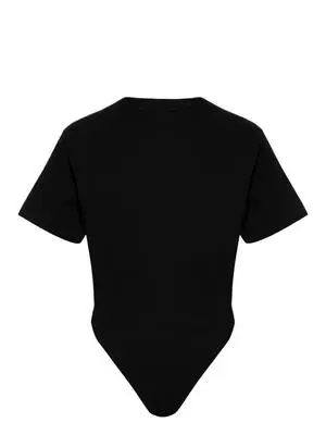 HAIKURE Talya Short-sleeved Bodysuit - Black
