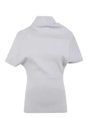 Rick Owens Collar Top - Pearl