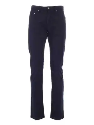 PAUL  SHARK Paul & Shark Slim-cut Straight Trousers - Black