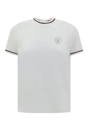 BRUNELLO CUCINELLI Brunello Cucinelli Logo Detail Crewneck T-Shirt