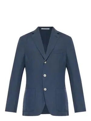 Eleventy Single-breasted Blazer - Navy