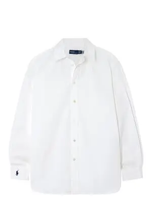 POLO RALPH LAUREN Polo Ralph Lauren Embroidered Cotton-Poplin Shirt