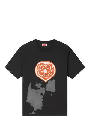 Kenzo Boke Heart Crewneck T-shirt - Black