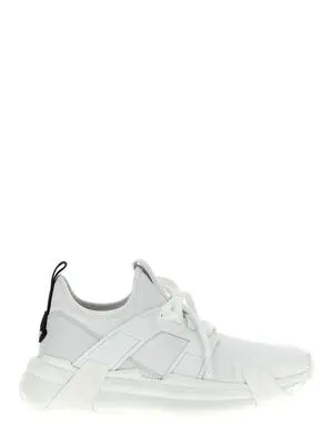 Moncler Lunarove Lace-up Sneakers - White