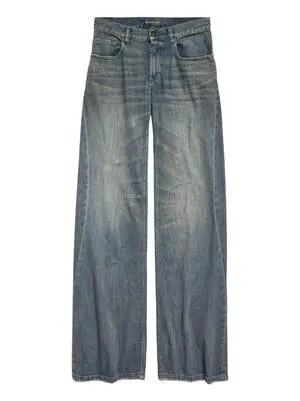 Balenciaga Balenciaga Wide-Leg Jeans Blue