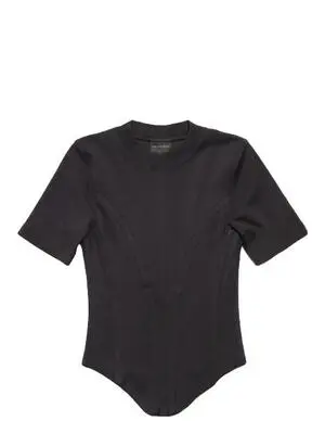 Balenciaga Corset Short-sleeve T-shirt - Black