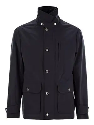 BRUNELLO CUCINELLI Brunello Cucinelli High-Neck Long-Sleeve Jacket
