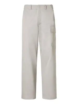 Fendi Tailored Cargo Pants - Light Gray