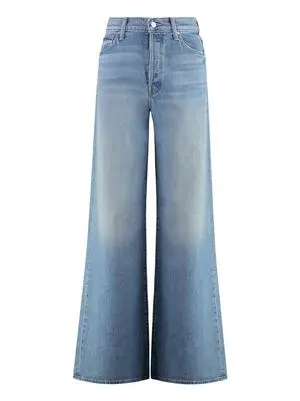 MOTHER The Ditcher Roller Flared Jeans