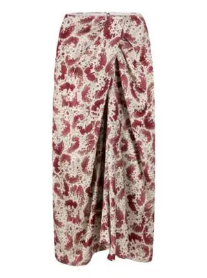 DRIES VAN NOTEN Dries Van Noten Printed Pleated Skirt