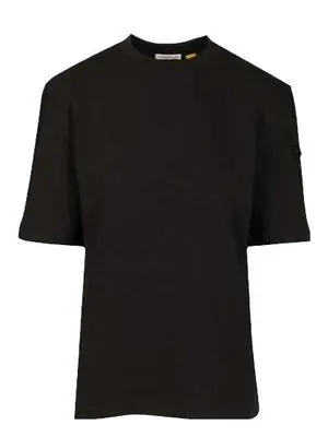Moncler X Edward Enninful Crewneck Short-sleeved T-shirt - Black