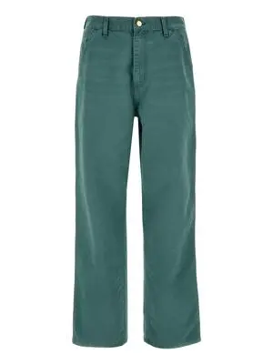 Carhartt Work In Progress Carhartt WIP 'Dearborn' Cotton Canvas Single Knee Pants Green