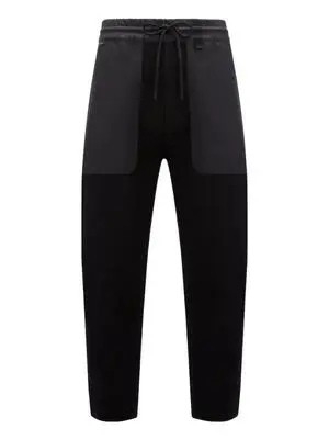 Moncler Cotton Jogging Trousers - Black