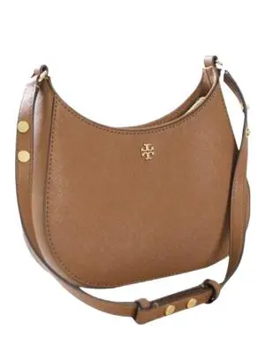 Tory Burch Zipper Shoulder Bag - Brown