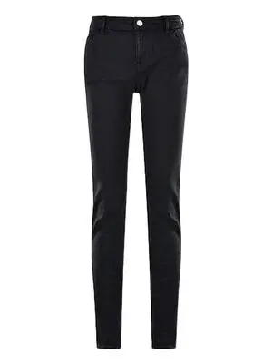 Emporio Armani Logo Denim Pants - Black
