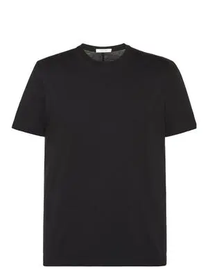 THE ROW Stitched Crew Neck T-shirt - Black