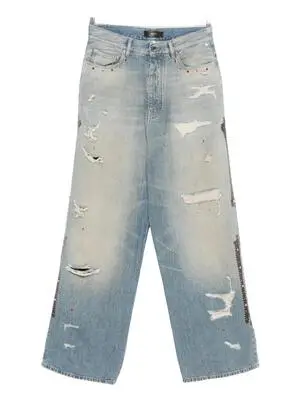 Amiri Belt Loop Jeans - Gray