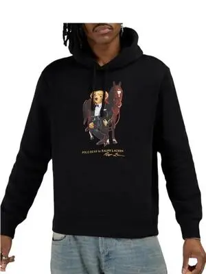 Polo Ralph Lauren Polo Bear Hoodie - Black