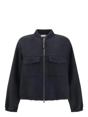 Brunello Cucinelli Hand-crafted Bomber Jacket - No