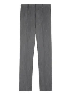 TOD'S Tailored Pinstripe Trousers - Grey