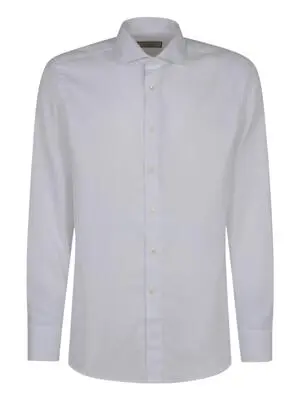 Canali Classic Long-sleeve Shirt - Gray