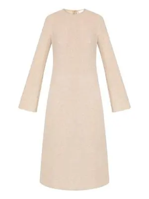 Chloé Flame Sleeve Dress - Nude