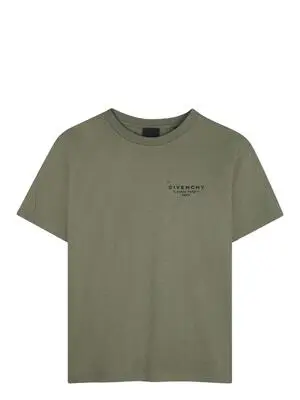 Givenchy Printed T-shirt - Olive Green