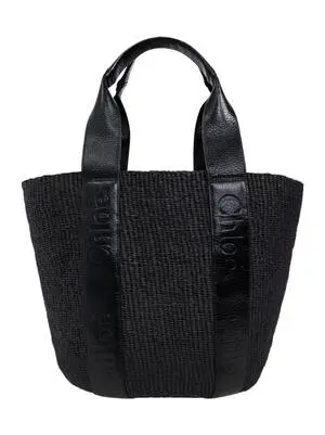 Chloé Woody Large Tote Bag - Black