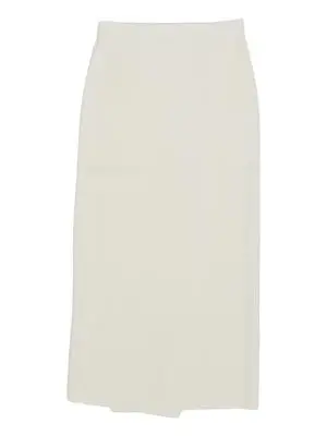 Max Mara High Waist Knitted Skirt - White