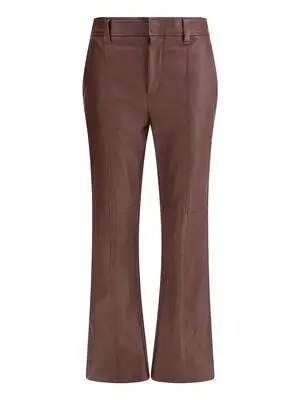 BRUNELLO CUCINELLI Brunello Cucinelli Leather Cigarette Trousers
